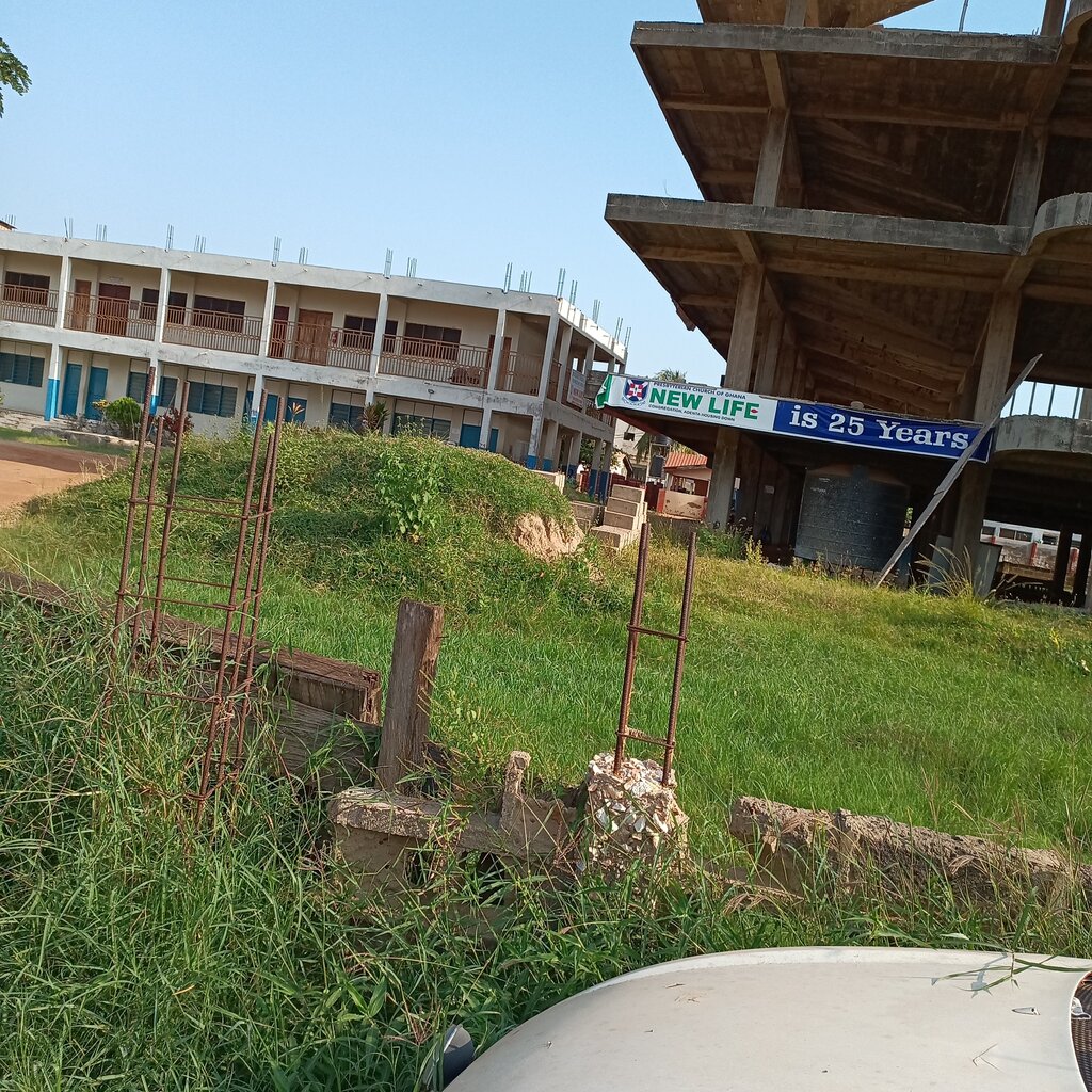 Protestan kilisesi New Life Presbyterian Church Adenta, Dünya, foto