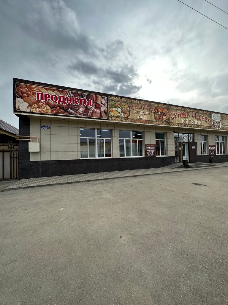 Market Sunzha Village, Stavropolski krayı, foto