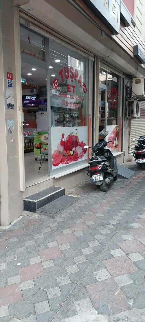 Kasap, şarküteri Tuşpa Et ve Tavuk Pazarı, İstanbul, foto