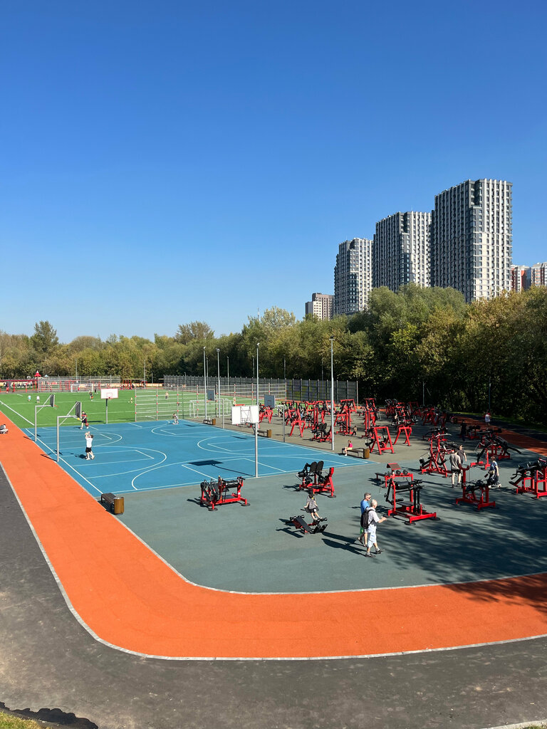 Spor alanı Футбольное поле, Moskova, foto
