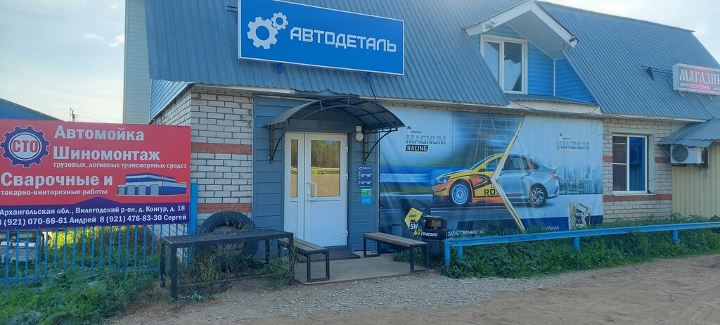 Otomobil yedek parçaları AutoDetal, Arhangelskaya oblastı, foto