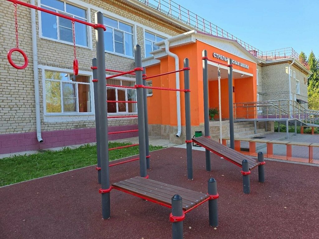 Ortaokul Strelnenskaya osnovnaya obshcheobrazovatelnaya shkola, Kalujskaya oblastı, foto