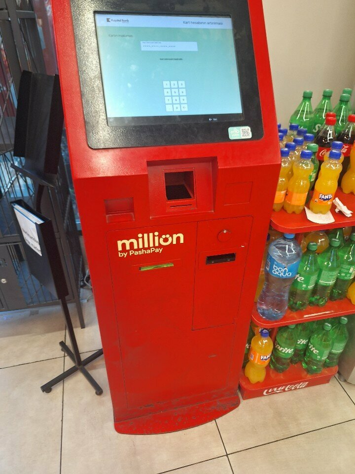 Ödeme terminali Milliön, Bakü, foto