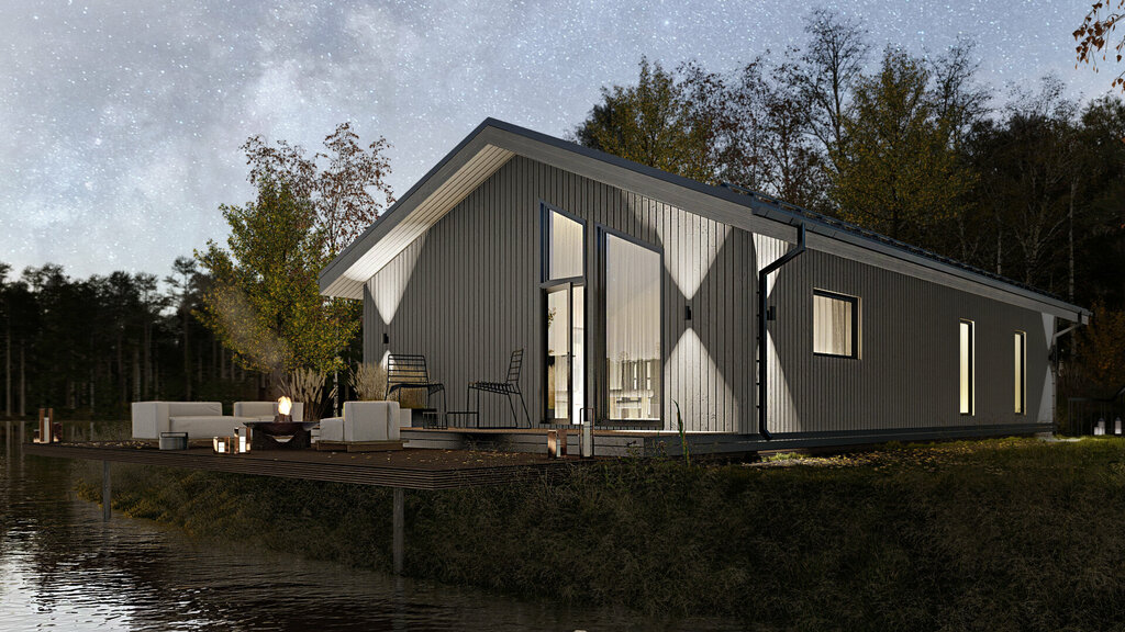 Prefabrik binalar FrameClub, Vladimir, foto