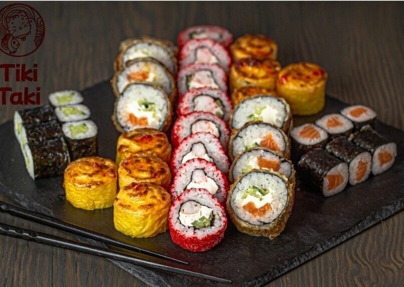 Suşi ve asya ürünleri Тики-Таки, Kostroma, foto