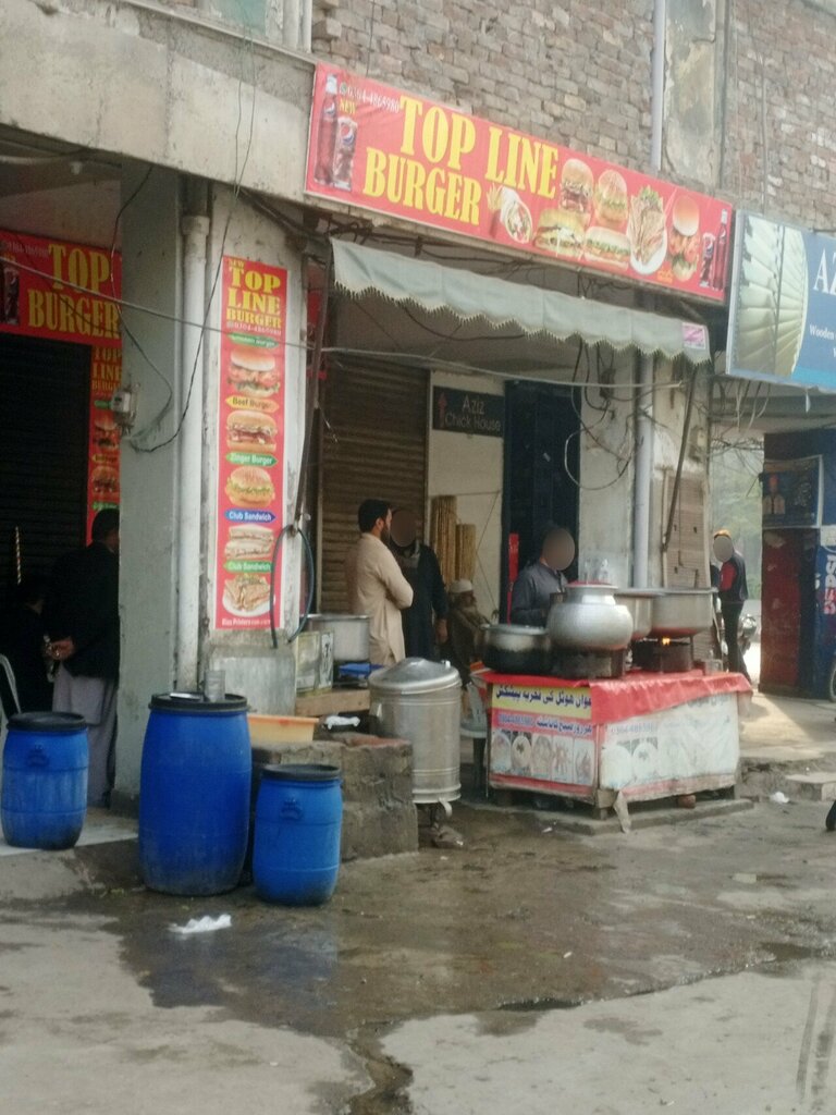 Fast food Top Line Burger, Lahor, foto