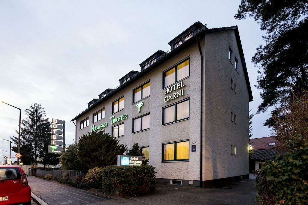 Otel Hotel Garni Nuernberger Trichter, Bavyera, foto