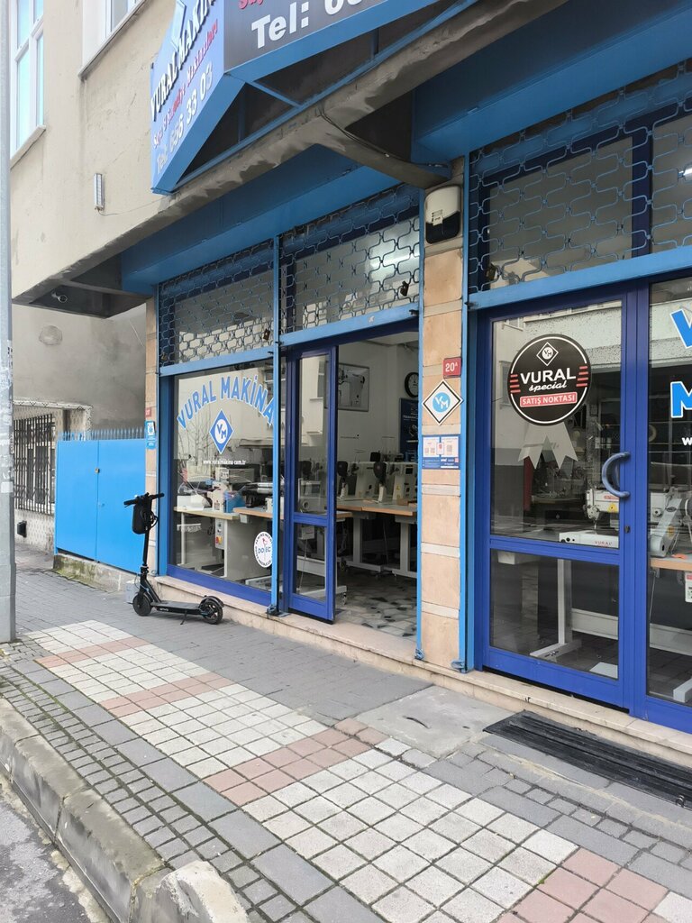 Dikiş ekipmanları Vural Makina, İstanbul, foto