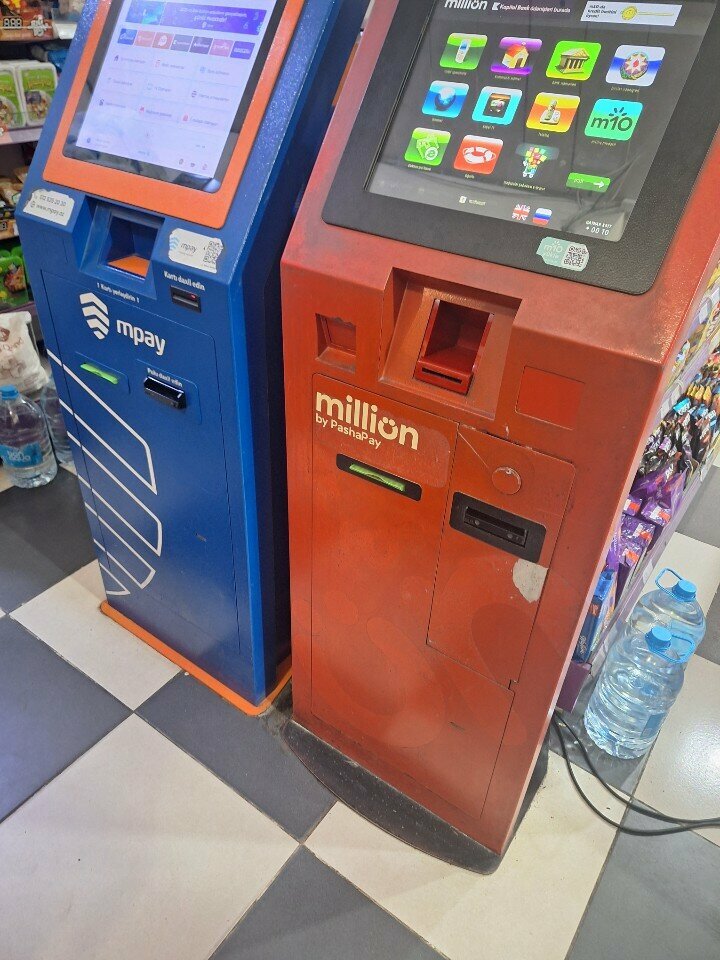 Ödeme terminali Mpay, Bakü, foto