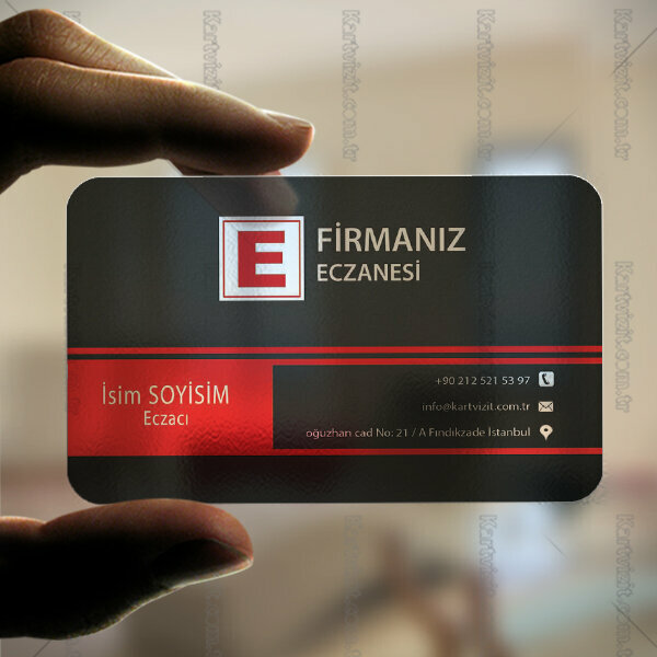 Elektronik ofis ekipmanları Kartvizit, İstanbul, foto