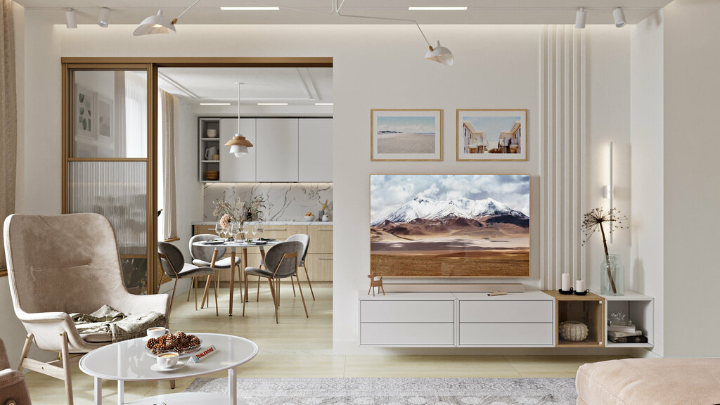 i̇ç mimarlık firmaları Alena Chekalina's design studio, Moskova, foto