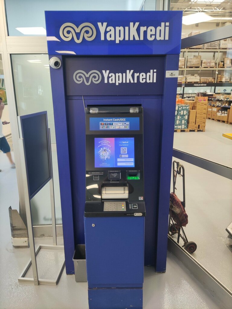 ATM'ler Yapı Kredi, İstanbul, foto