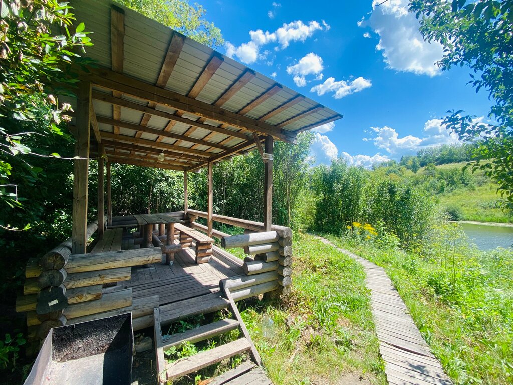 Tatil köyleri Беседки и баня у пруда, Lipetsk, foto