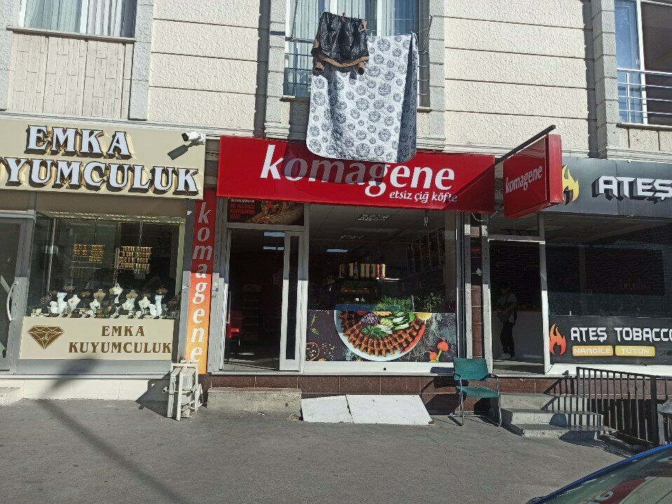 Fast food Komagene çiğ köfte, İstanbul, foto