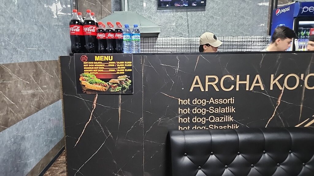 Fast food Archa ko'cha hot dog, Taşkent, foto
