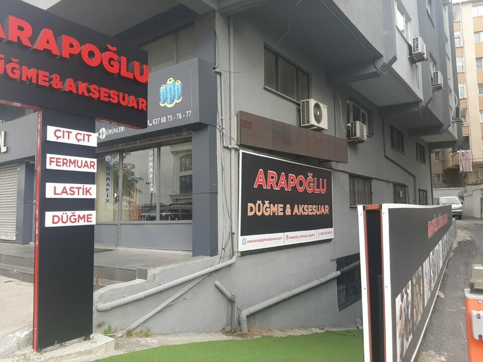 Tekstil ekipmanları Arapoğlu Düğme ve Aksesuar, İstanbul, foto