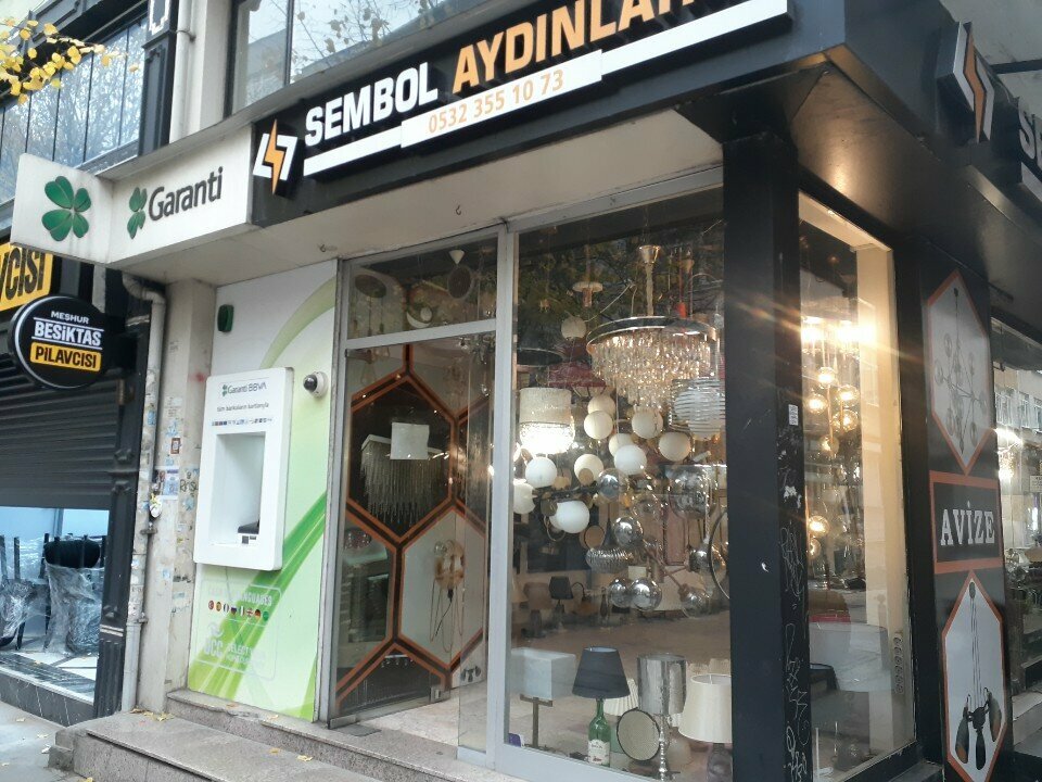 Lamba ve avize mağazaları Sembol Aydınlatma, İstanbul, foto