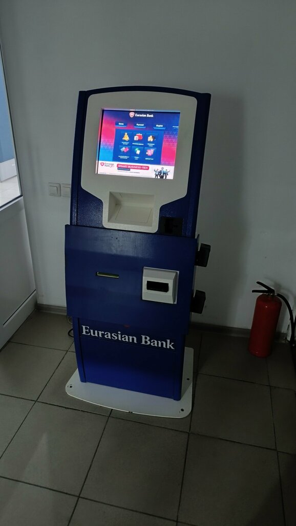 Ödeme terminali Evraziyskiy bank, Aktav, foto