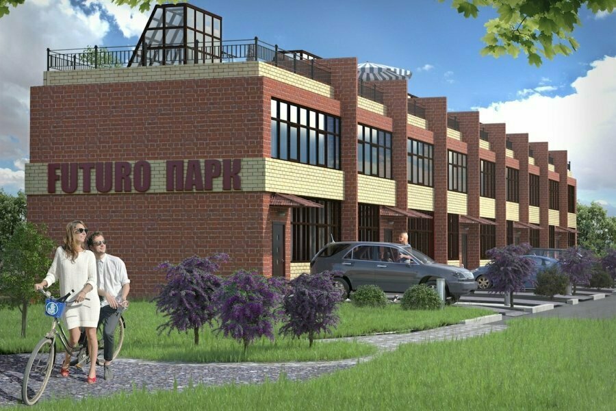 Konut blokları Futuro Парк, Habarovski krayı, foto