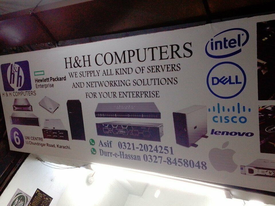 Bilgisayar aksesuarları H and H, Karaçi, foto