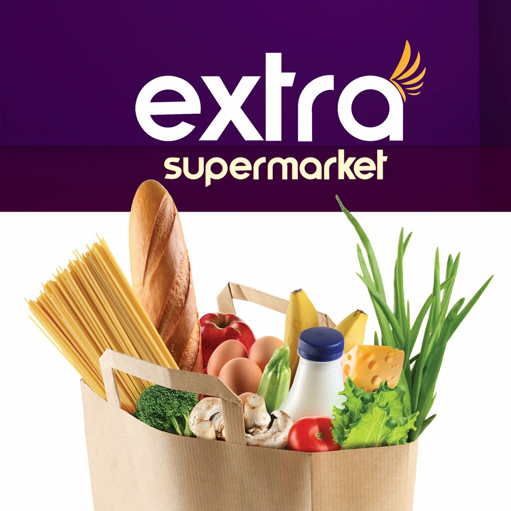 Süpermarket Extra supermarket, Türkistan, foto