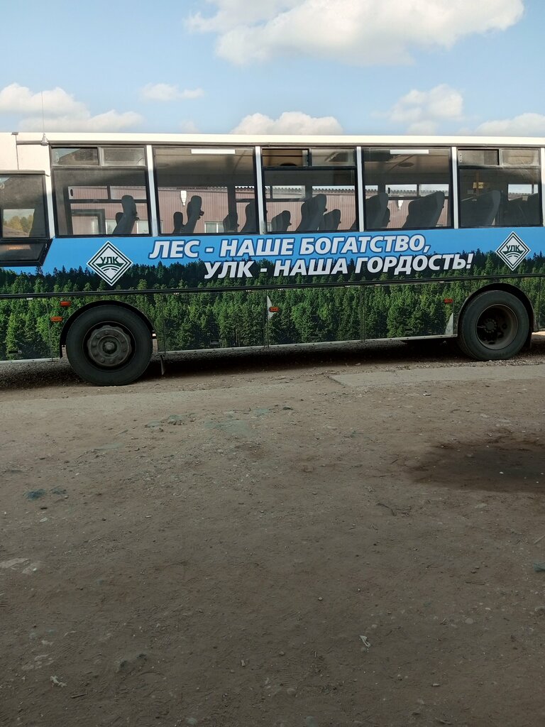 Ahşap endüstrisi Устьянская лесоперерабатывающая компания, Arhangelskaya oblastı, foto