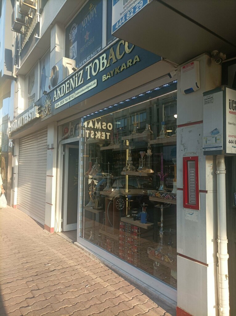 Tütün, sigara mağazaları Akdeniz tobacco, Antalya, foto