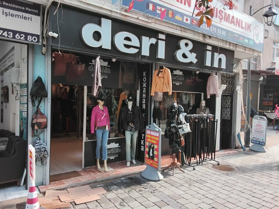 Giyim mağazası Deri&in, İzmir, foto