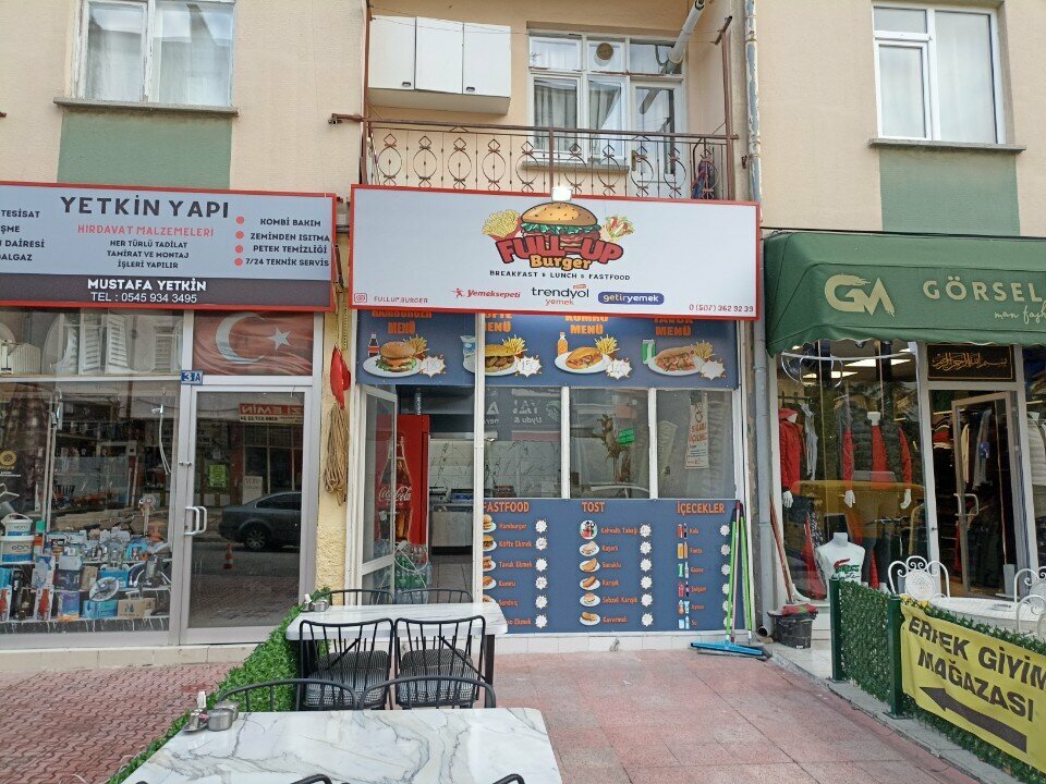 Yemek salonu, gastromarket Full-Up Burger, Konya, foto