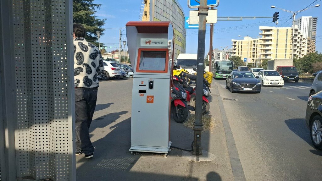 Ödeme terminali Bogpay, Tiflis, foto