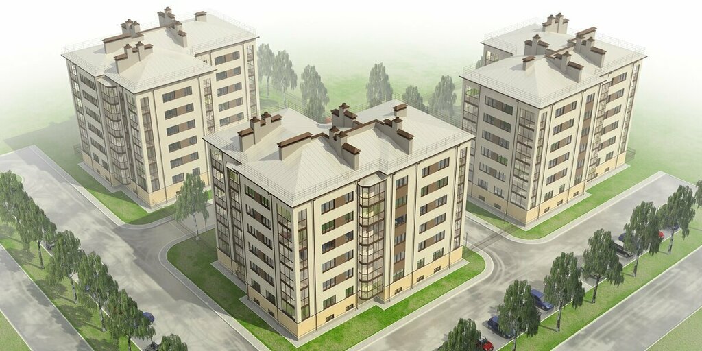 Konut blokları Семейный Очаг, Rybinsk, foto