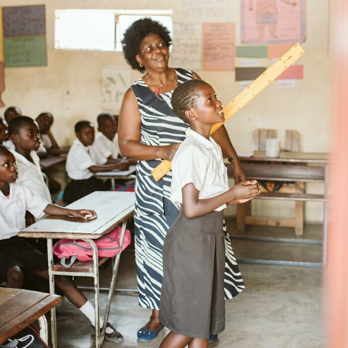 Özel okul Helen DeVos Christian School, Lusaka, foto
