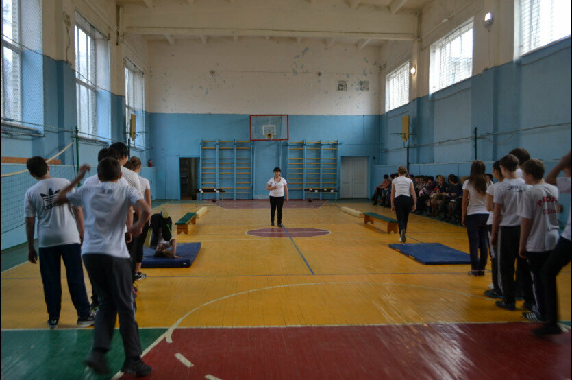 Ortaokul Shkola № 1, Srednyaya, Mbou, Stavropolski krayı, foto