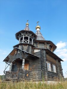 Храм (Archangel Region, Onezhskiy munitsipalny okrug, posyolok Pokrovskoye), ortodoks kiliseleri  Arhangelskaya oblastından