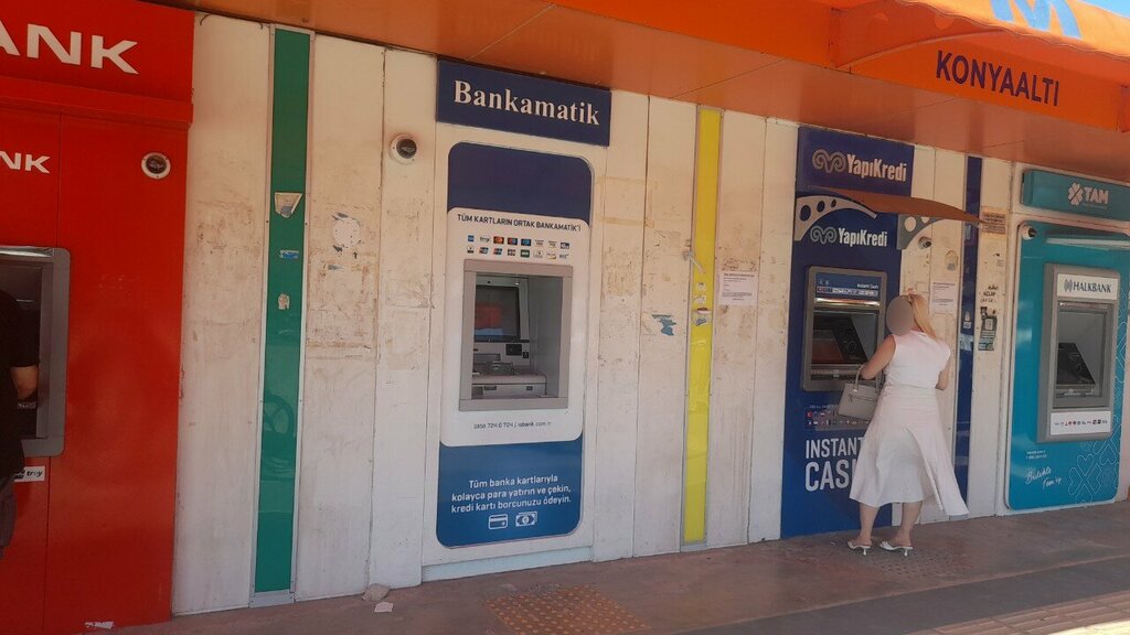 ATM'ler Türkiye İş Bankası Bankamatik, Antalya, foto