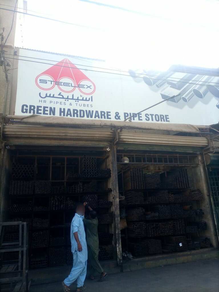 Boru tesisatı ve aksesuarları Green hardware and pipe, Karaçi, foto