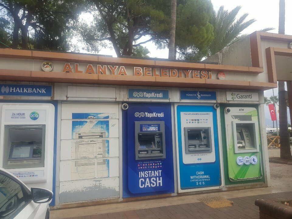 ATM'ler Türkiye İş Bankası Bankamatik, Alanya, foto