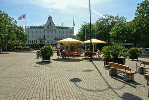 Hotel Stensson (Stora Torg No:12), otel  Eslöv'den