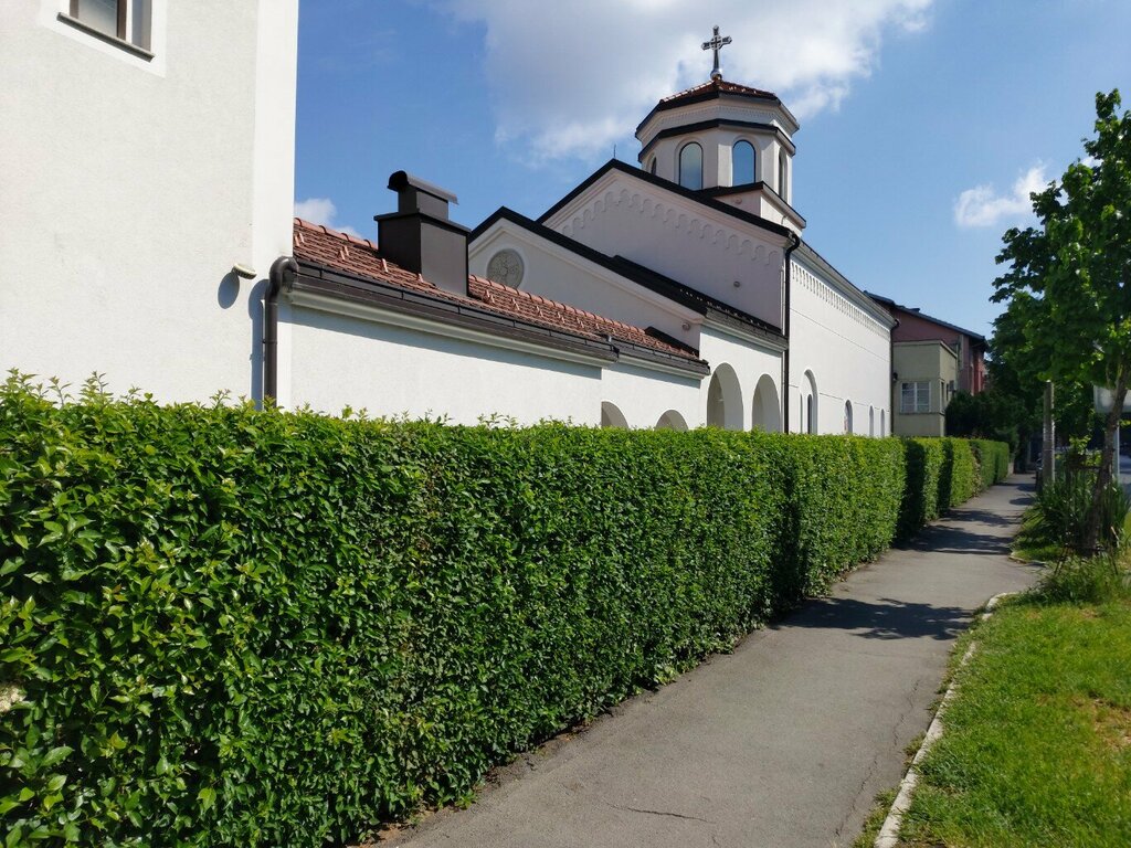 Ortodoks kiliseleri Holy Trinity Orthodox, Belgrad, foto