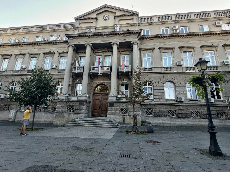 Yayınevleri, yayıncılar Zemunske Novine, Belgrad, foto