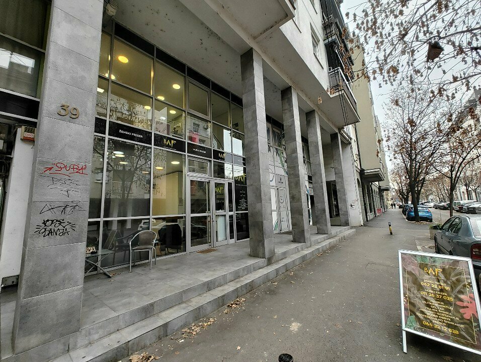 Kuaförler Baf, Belgrad, foto