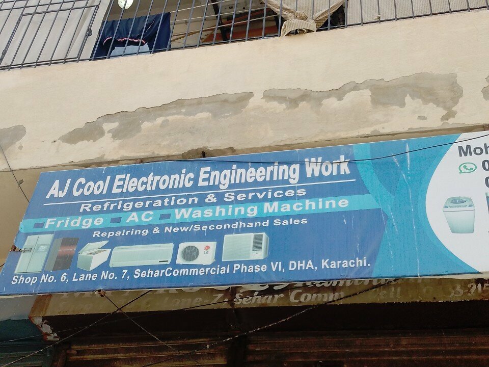 Elektrikli cihazların tamiri Aj cool electronic engineering work, Karaçi, foto