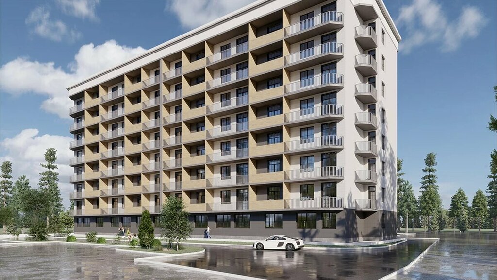 Konut blokları Самолёт, Krymsk, foto