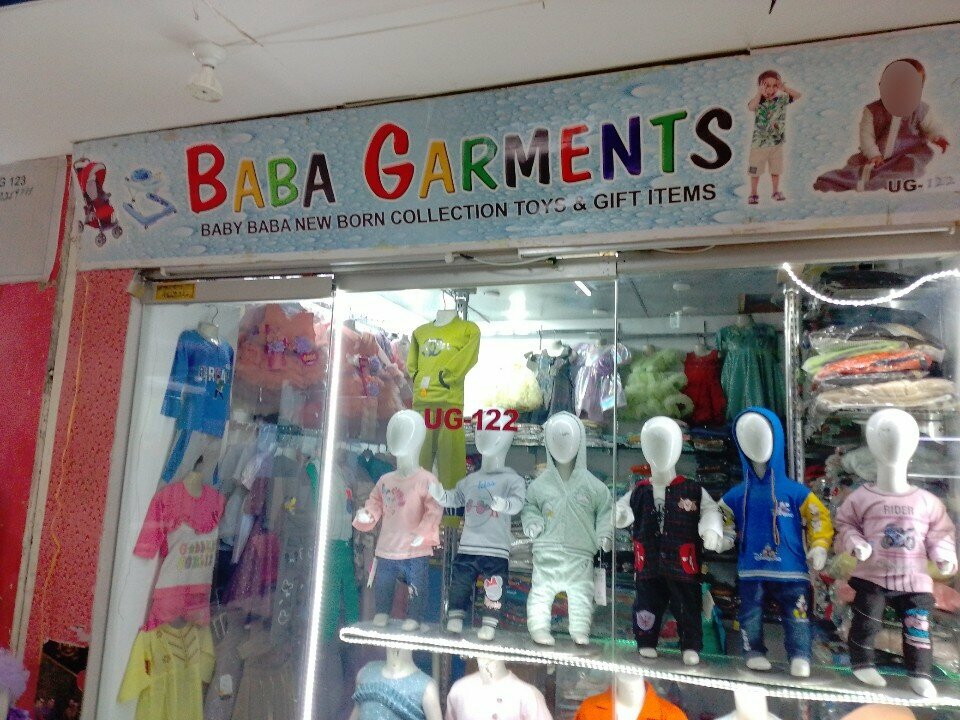 Çocuk giyim mağazaları Baba garments, Karaçi, foto
