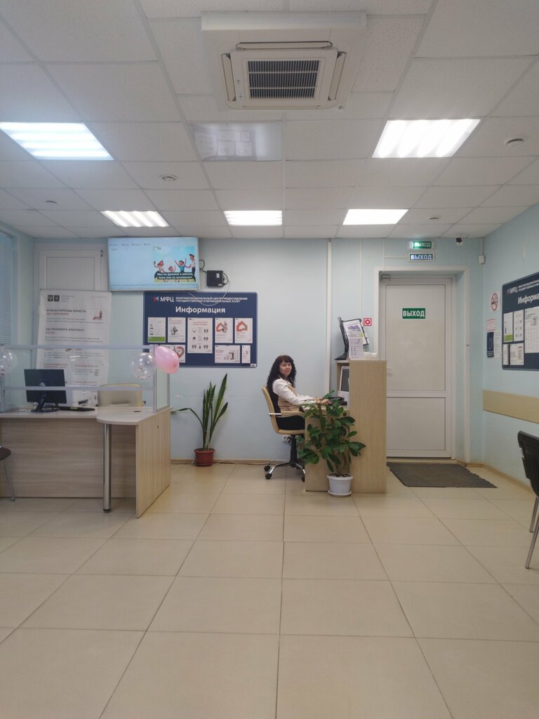 Belediye ve kamu hizmetleri merkezi MFTs Moi dokumenty, Tulskaya oblastı, foto