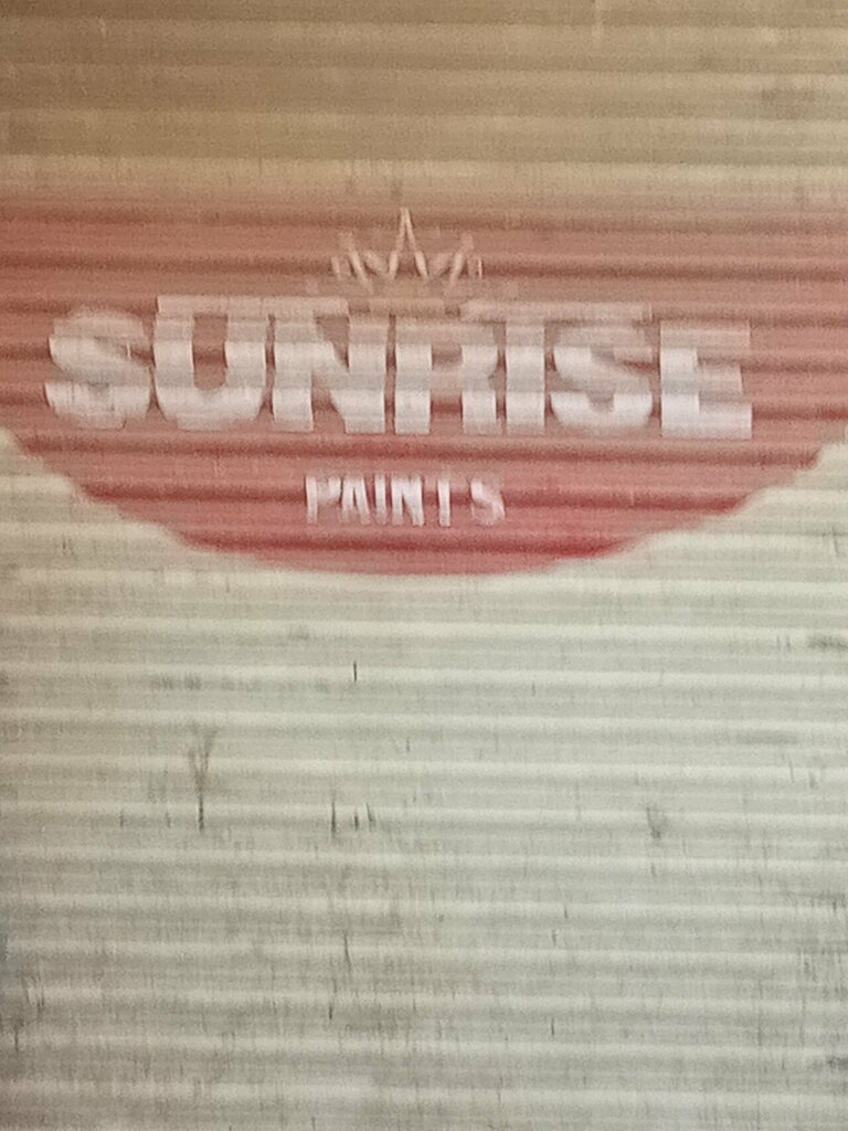 Boya ve cila malzemeleri üretim ve satış yerleri Sunrise, Karaçi, foto