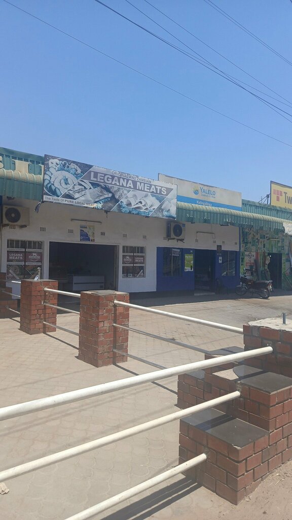 Kasap, şarküteri Legana meats, Lusaka, foto