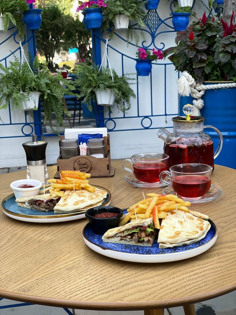 Kafe Greek Street, Taşkent, foto