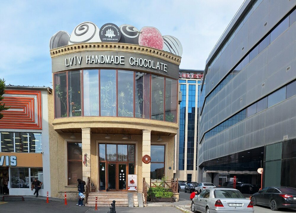 Kahve dükkanları Lviv Handmade Chocolate, Bakü, foto