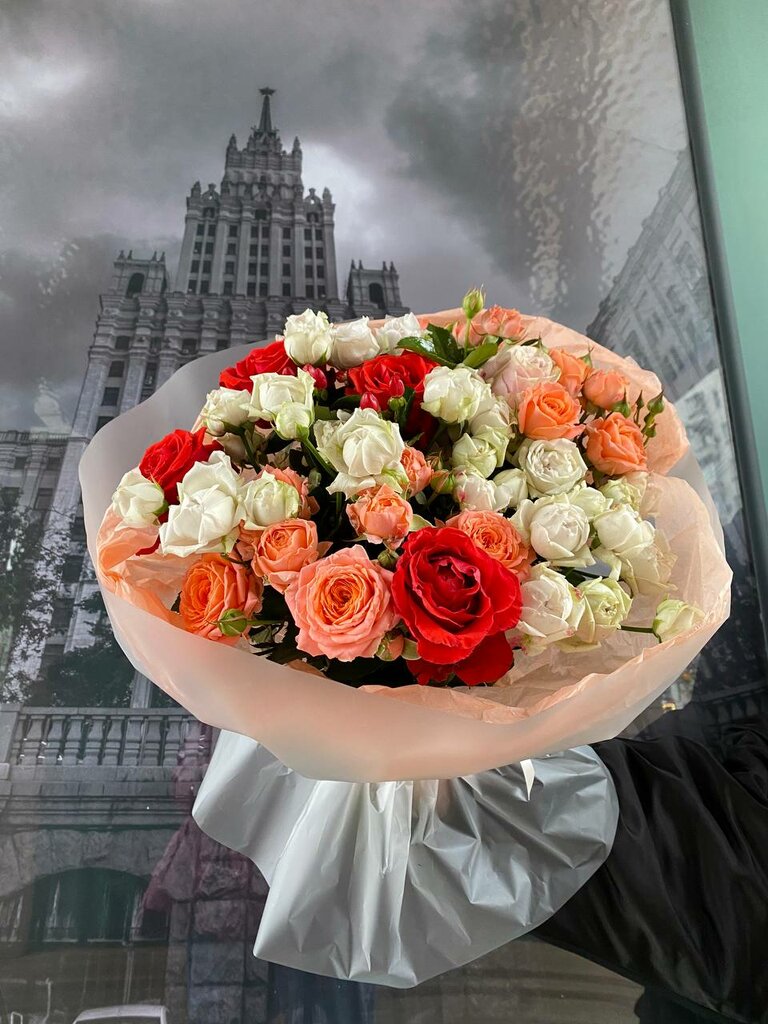 Çiçekçiler Cvetokvmoskve, Moskova, foto